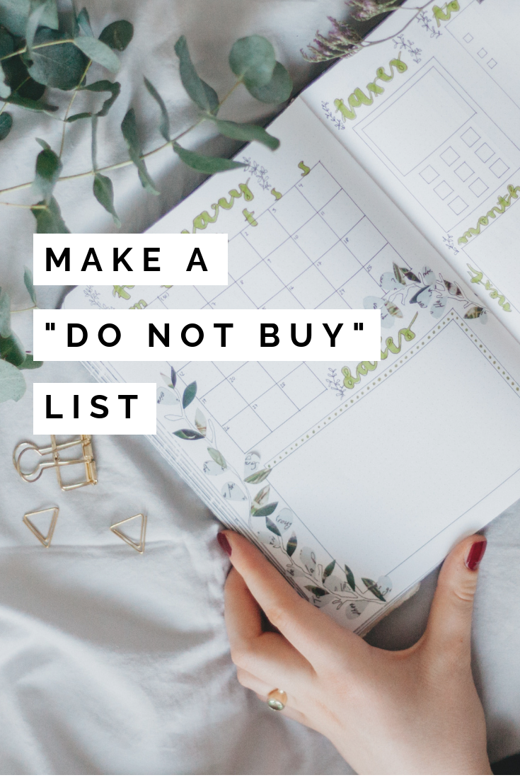 My “Do Not Buy” List – less is Meera